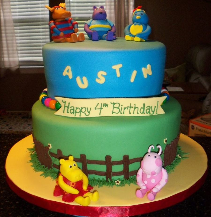 Backyardigan's Cake - CakeCentral.com