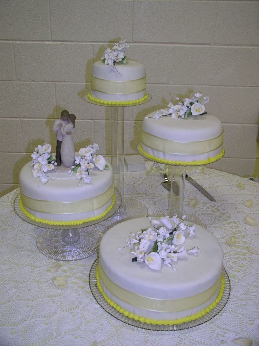 Lily Wedding Cake - CakeCentral.com