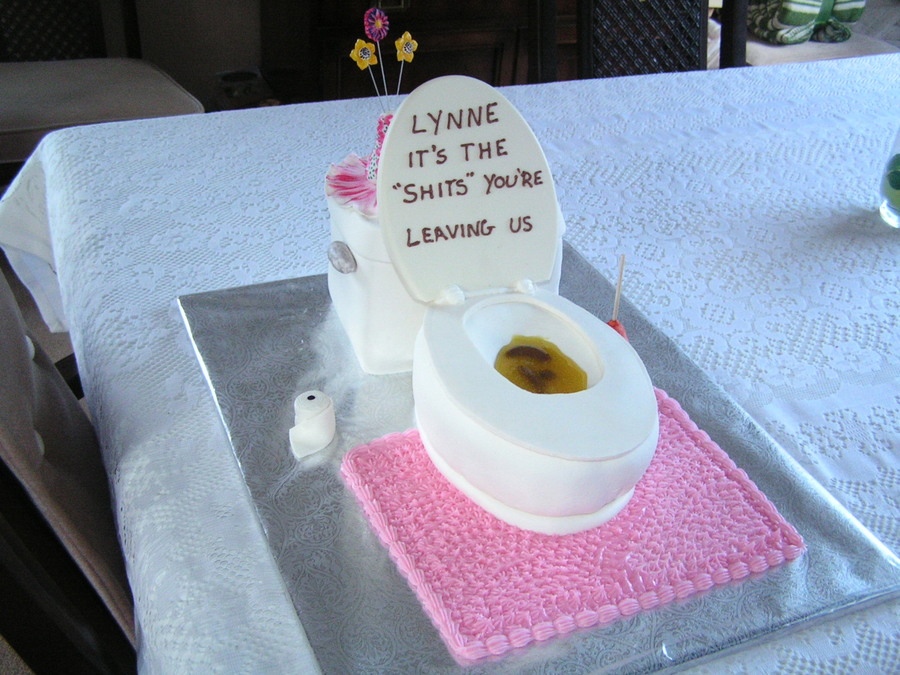 Toilet Cake - CakeCentral.com