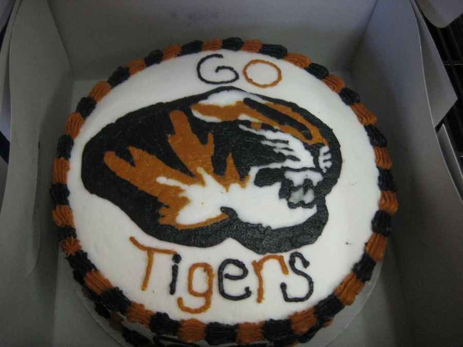 Tiger Mascot - CakeCentral.com