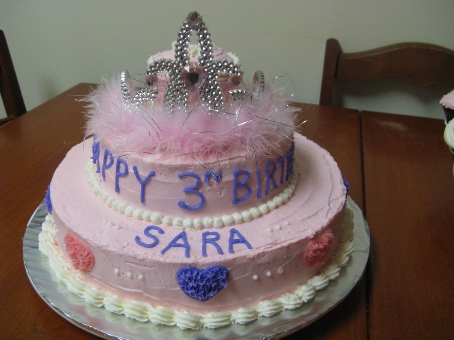 Pink Princess Cake - CakeCentral.com