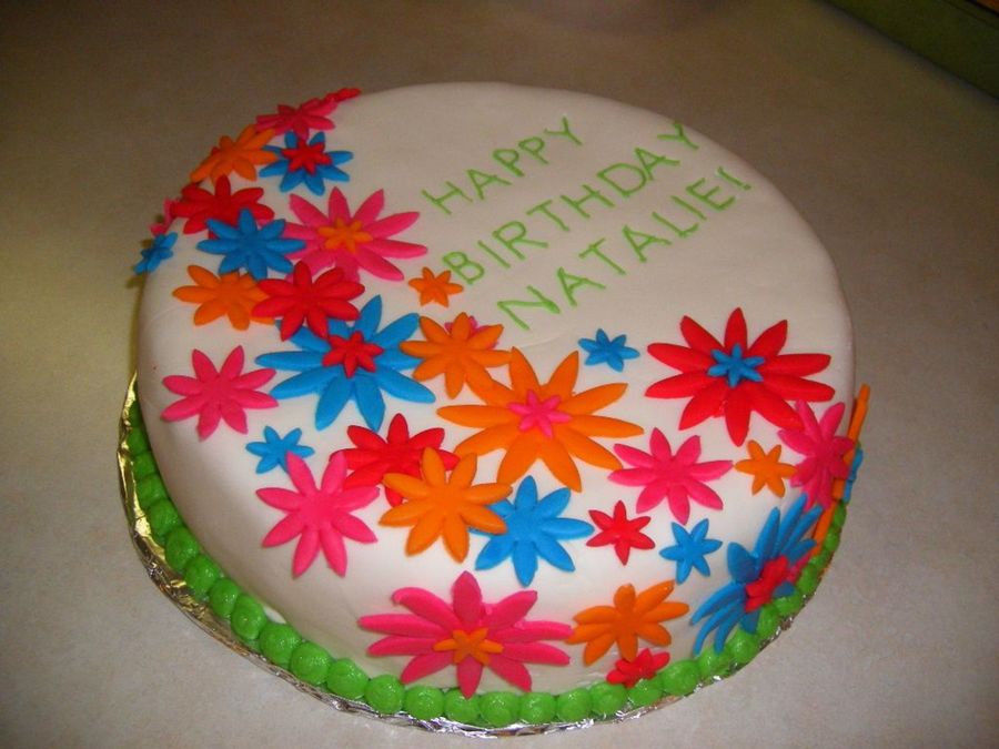Natalie Birthday Cake - CakeCentral.com