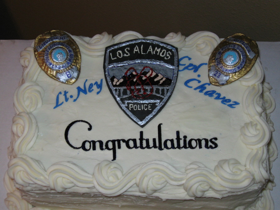 Retiring Police Officers - CakeCentral.com