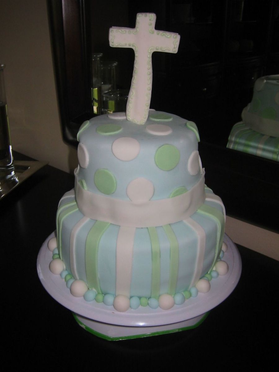 Baptism Cake - CakeCentral.com