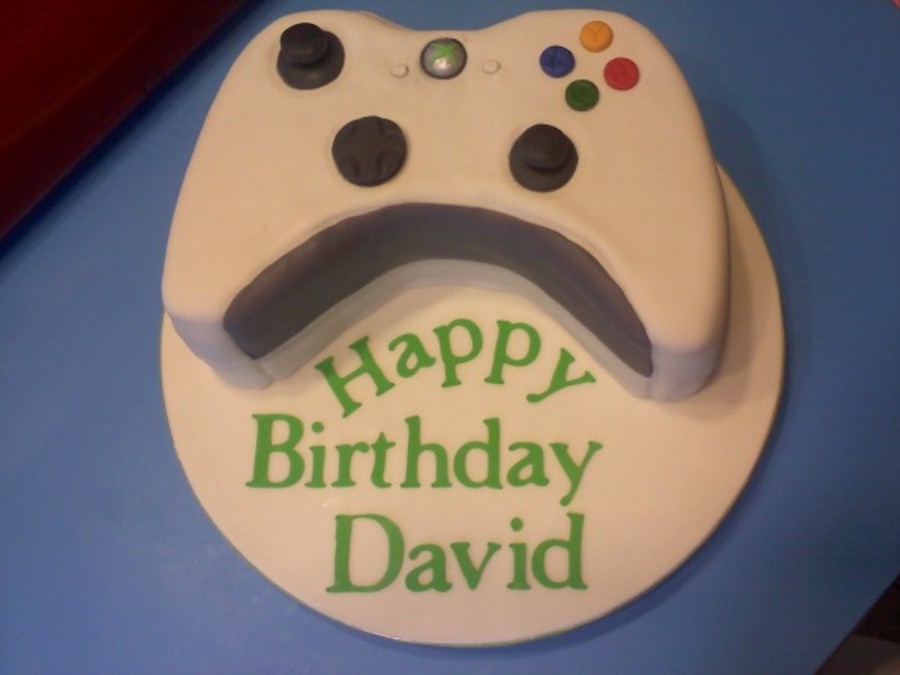 Xbox Controller Birthday Cake - CakeCentral.com