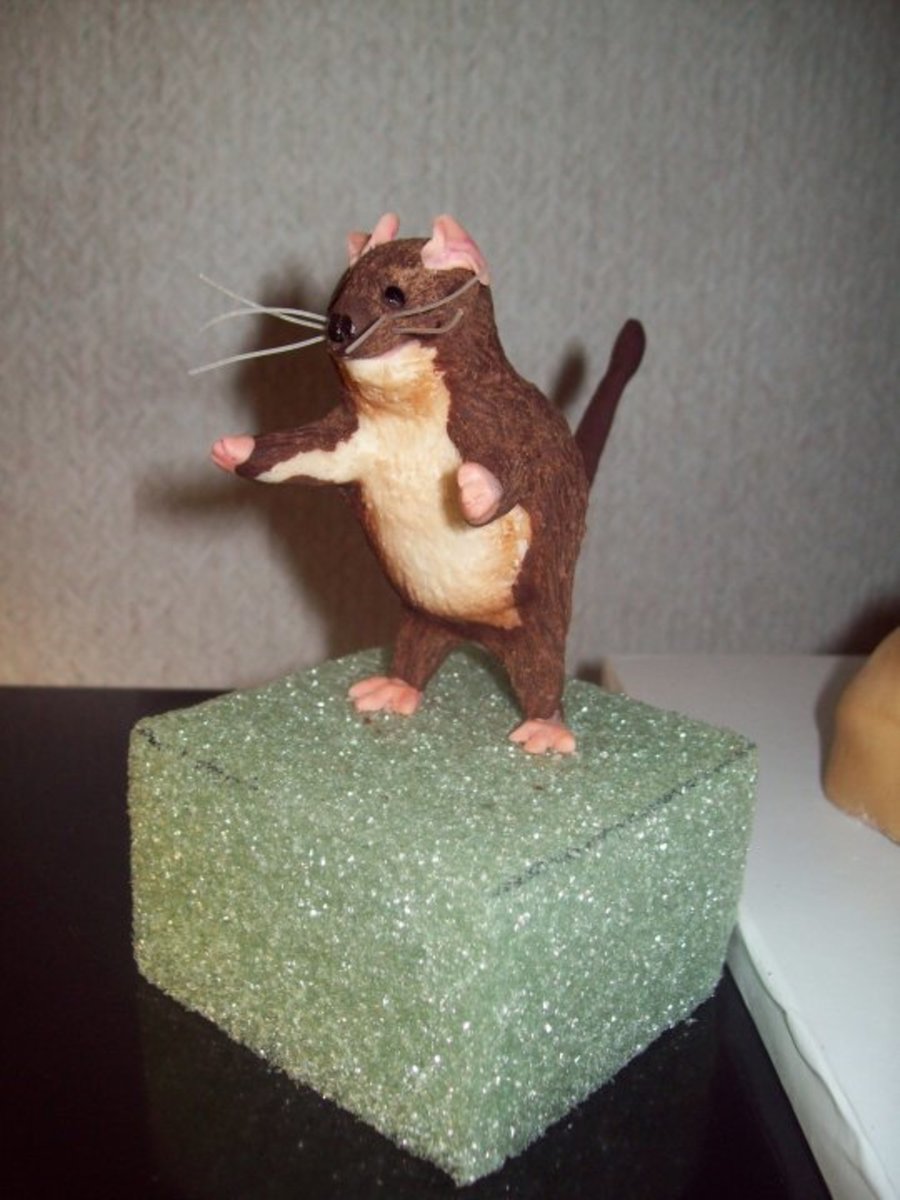 Small Choc Furry Mouse - CakeCentral.com