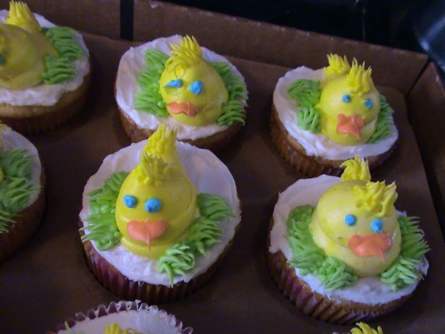 Chick Cupcakes - CakeCentral.com