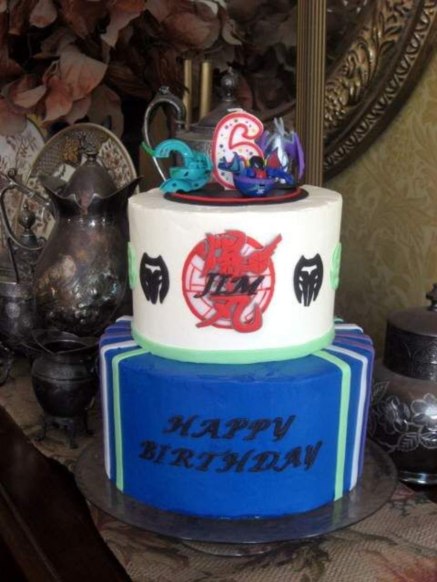 Bakugan Birthday Cake - CakeCentral.com