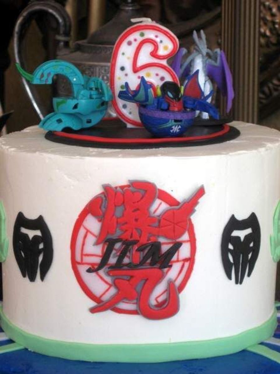 Bakugan Birthday Cake - CakeCentral.com