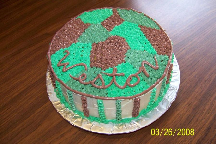 Camo Birthday Cake - CakeCentral.com