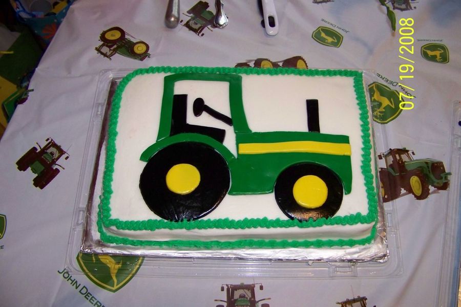 Tractor Cake - CakeCentral.com