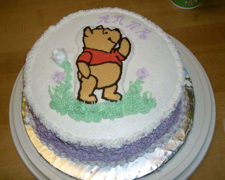 Pooh Bear Cake - CakeCentral.com