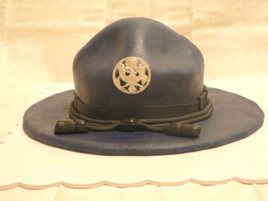 Usaf Drill Sgt. Hat - CakeCentral.com