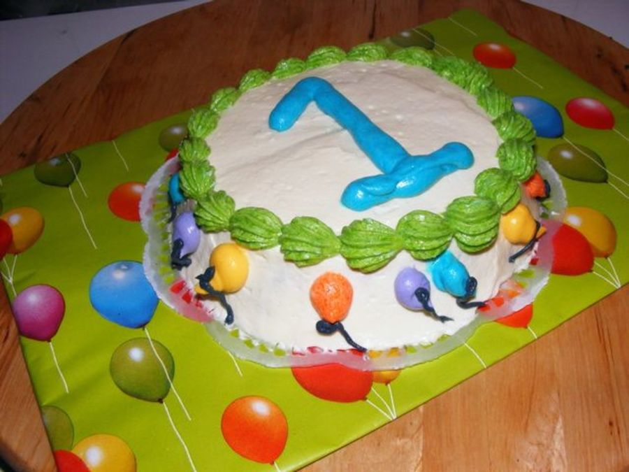 Hello Kitty Birthday Smash Cake - CakeCentral.com