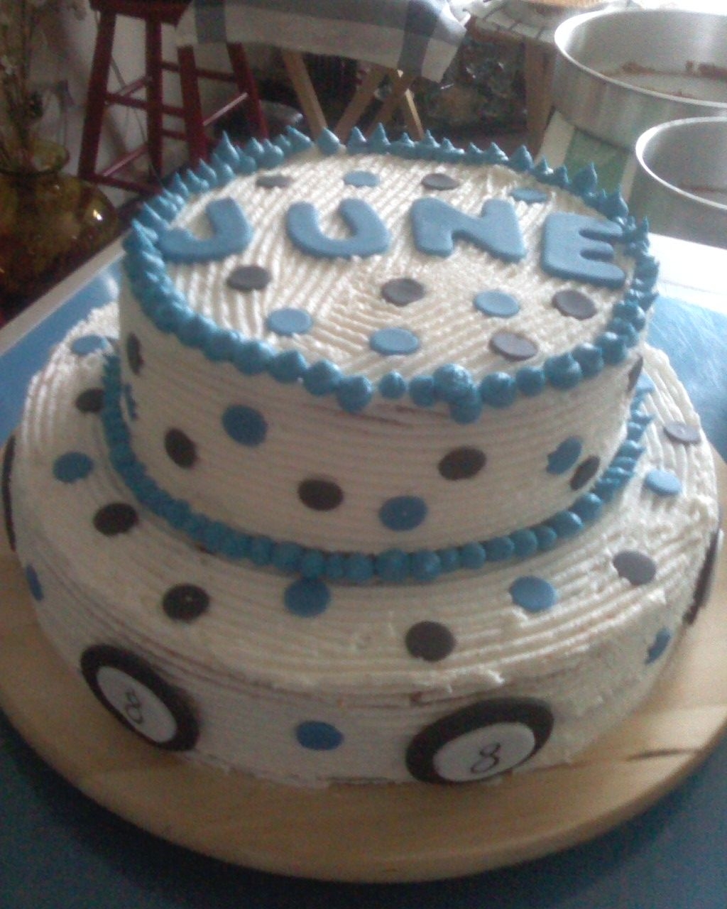 8 Ball Cake - CakeCentral.com