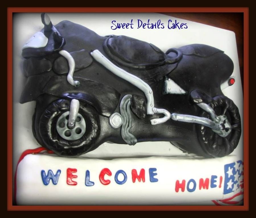 Motorcycle Cake - CakeCentral.com