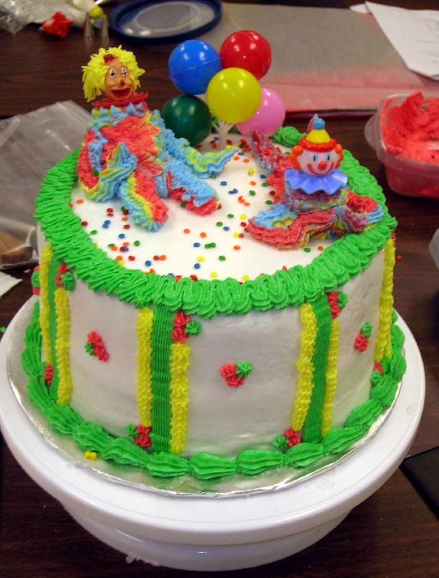 Clown Cake - CakeCentral.com