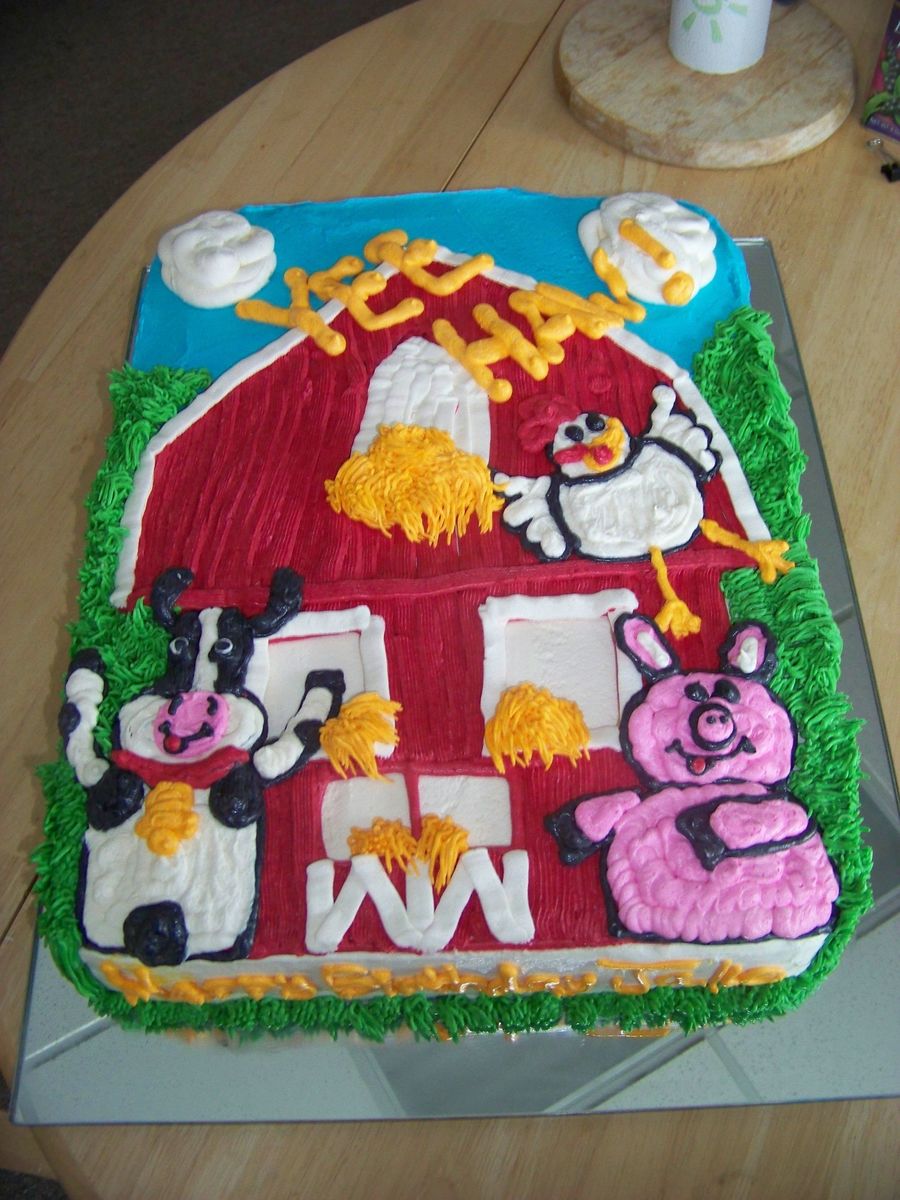 Barnyard Cake - CakeCentral.com