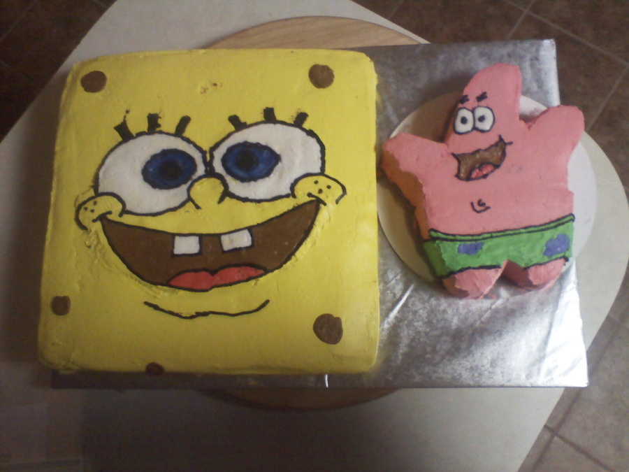 Spongebob And Patrick - CakeCentral.com