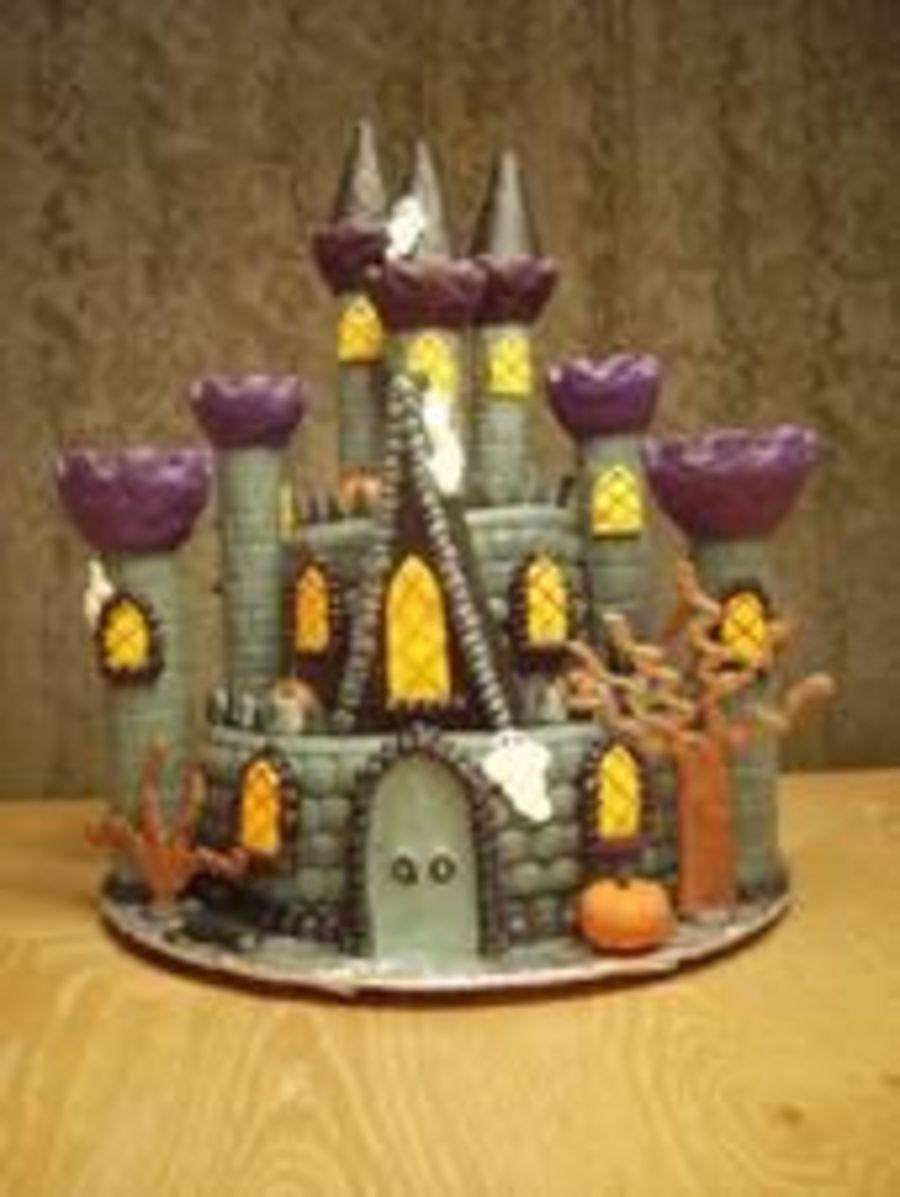 Haunted Castle - CakeCentral.com