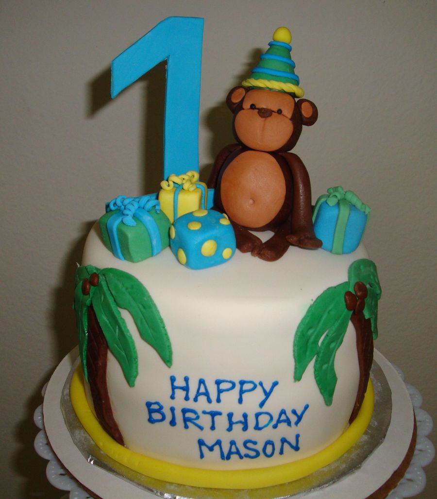 Monkey 1St Birthday - CakeCentral.com
