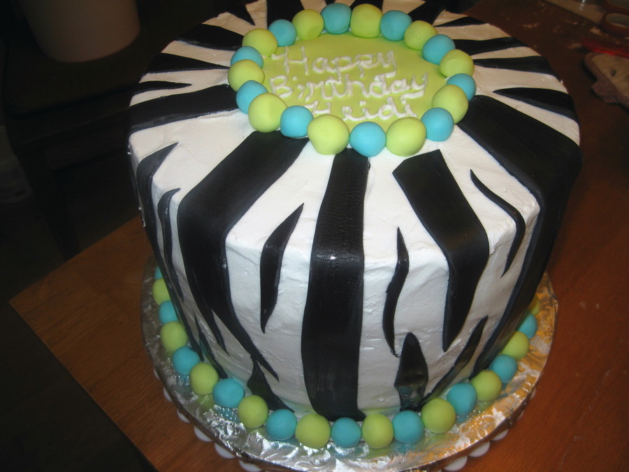 Zebra - CakeCentral.com