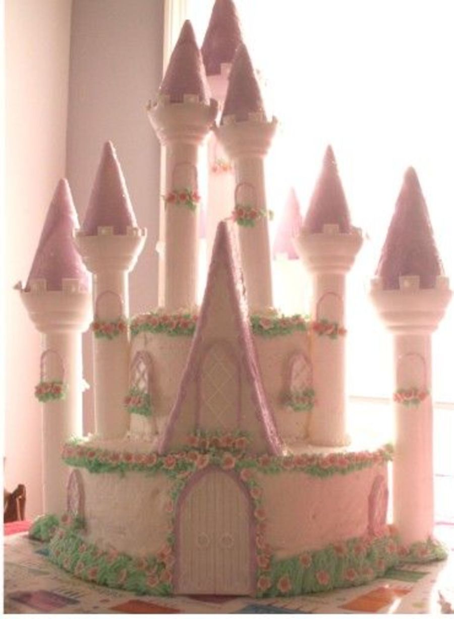 Wilton Castle Cake - CakeCentral.com