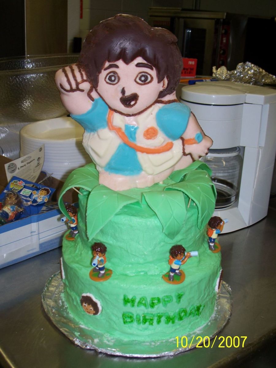 Diego Birthday Cake - CakeCentral.com