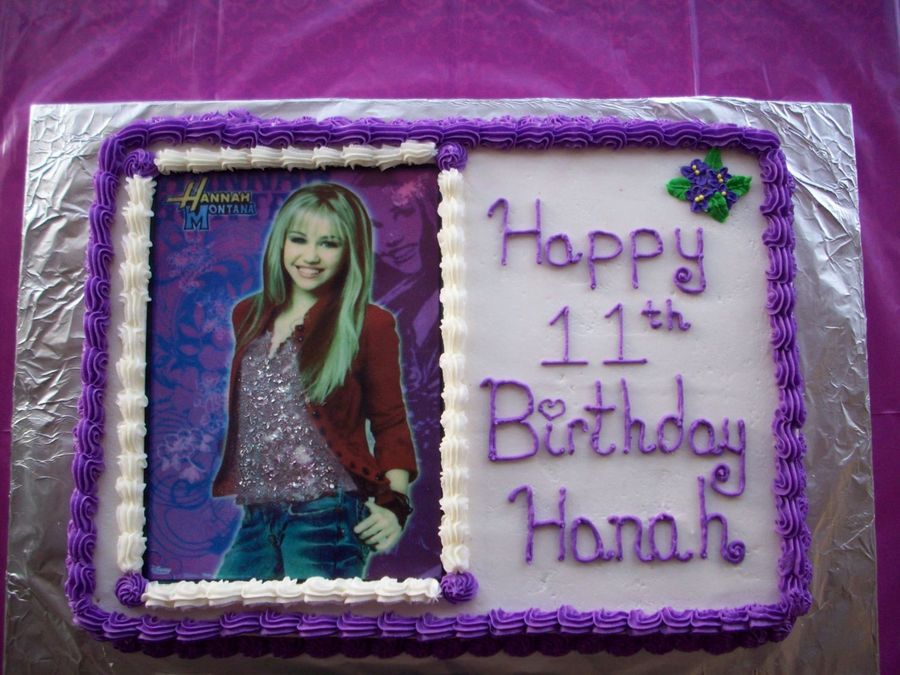 Hannah Montana Cake - CakeCentral.com