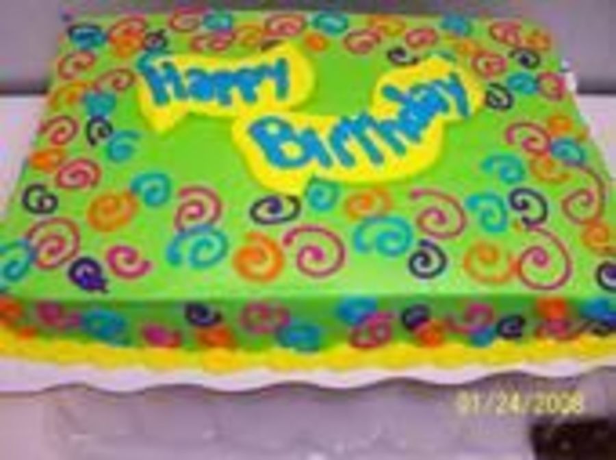 Swirls Cake - CakeCentral.com