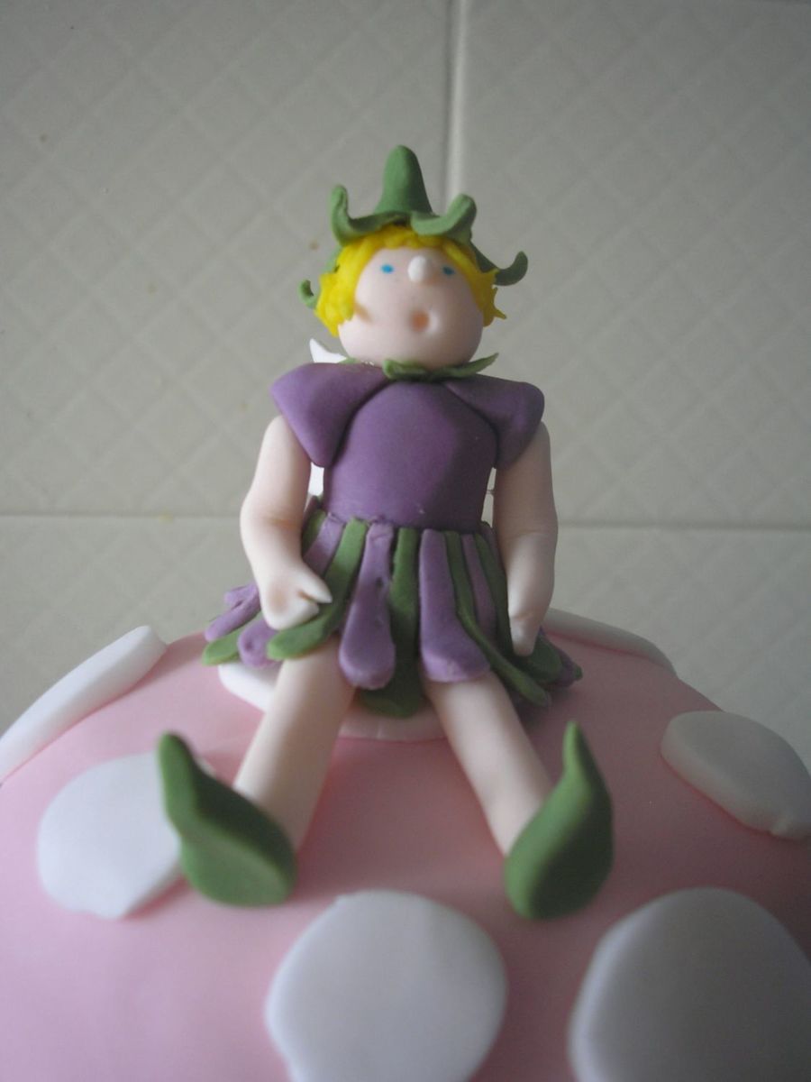Miniature Fairy Toadstool - CakeCentral.com