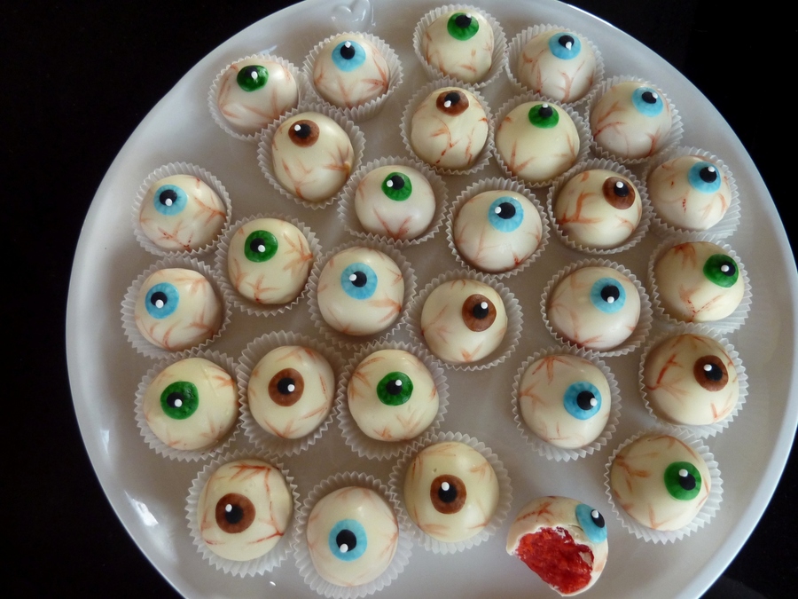 Halloween Eyeballs - CakeCentral.com