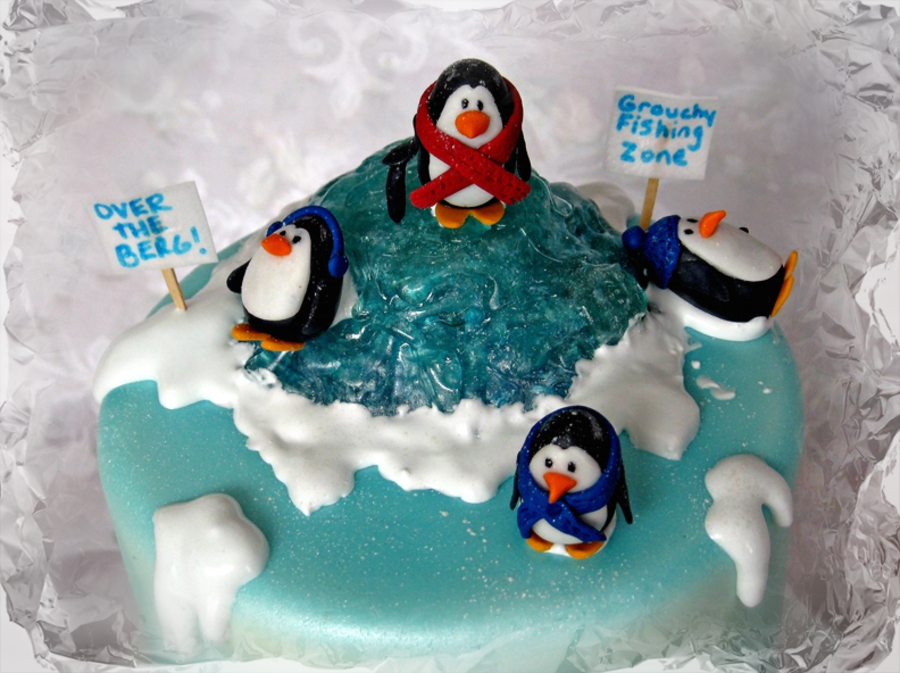 Over The Iceberg (Hill) Cake - CakeCentral.com