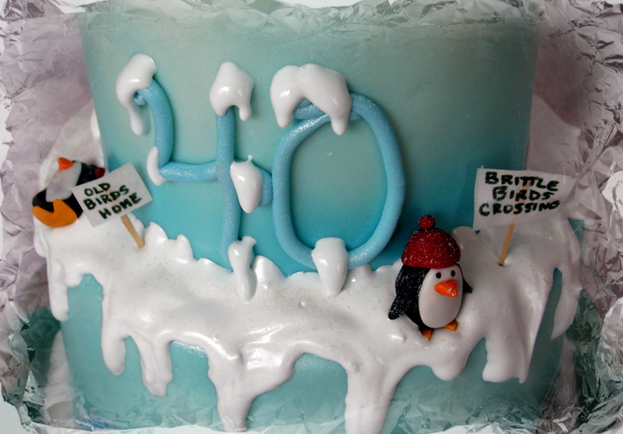 Over The Iceberg (Hill) Cake - CakeCentral.com