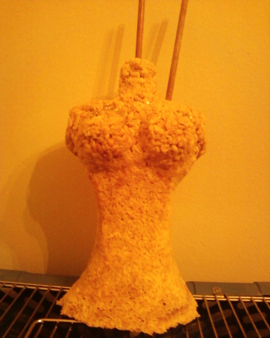 Corset Sugar Showpiece - CakeCentral.com