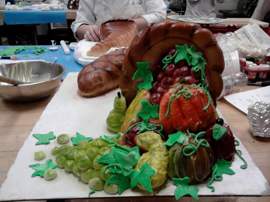 Cornucopia Cake - CakeCentral.com