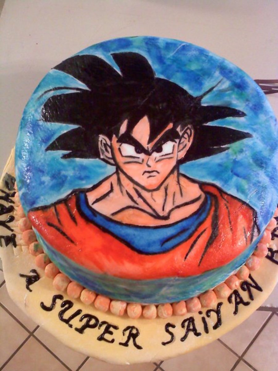 Goku - CakeCentral.com