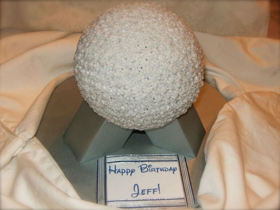Spaceship Earth Epcot Cake - CakeCentral.com