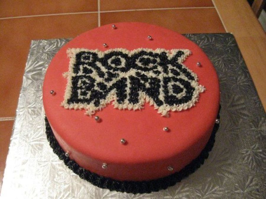 Rock Band Themed Party - CakeCentral.com