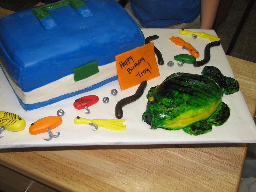 Tackle Box Cake - CakeCentral.com