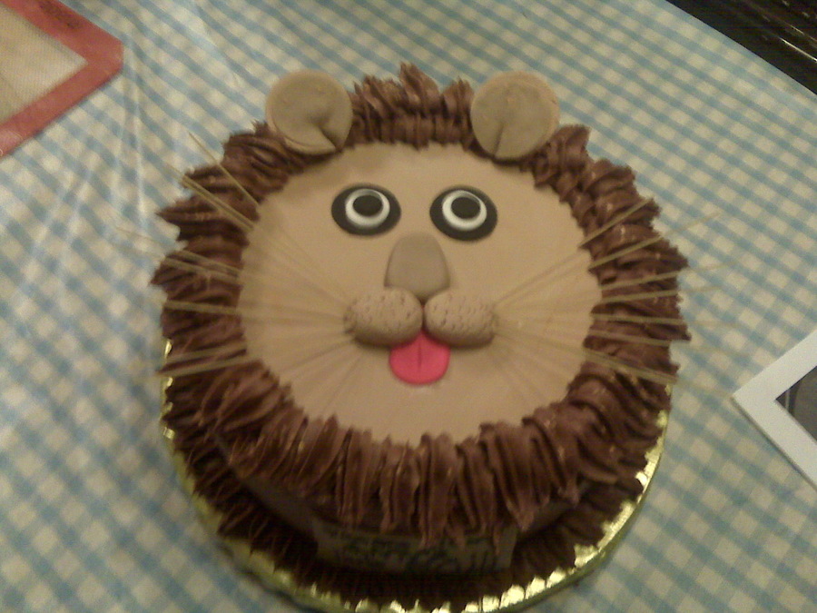 Lion Cake - CakeCentral.com
