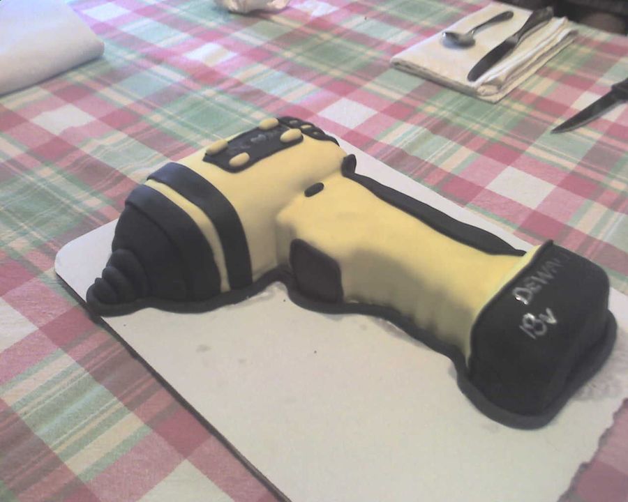 Dewalt Cake - CakeCentral.com