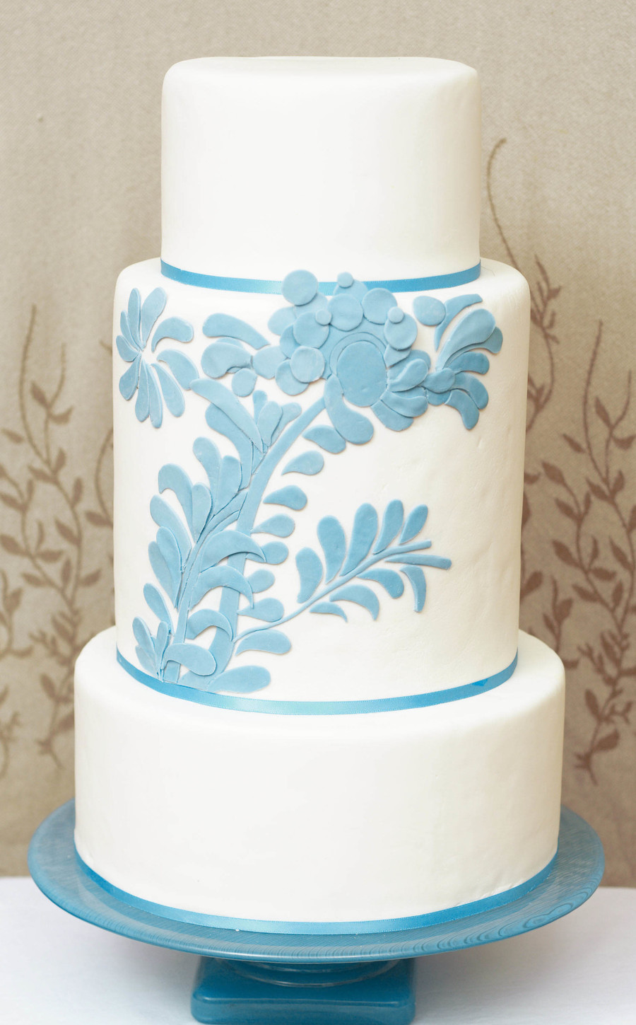 Kate Spade Wedding Cake - CakeCentral.com