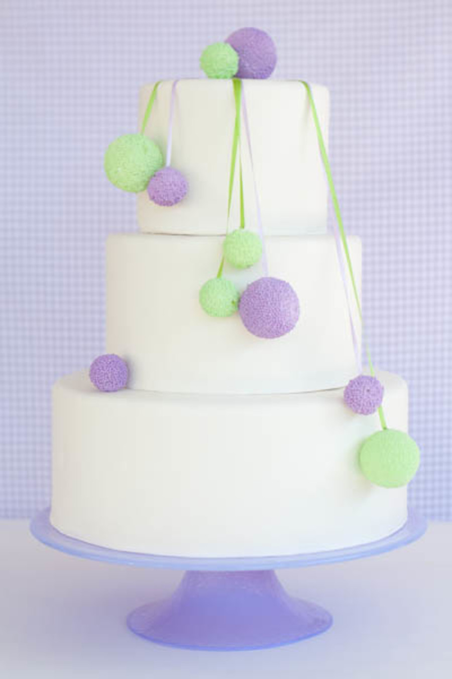 Pom Pom Cake - CakeCentral.com