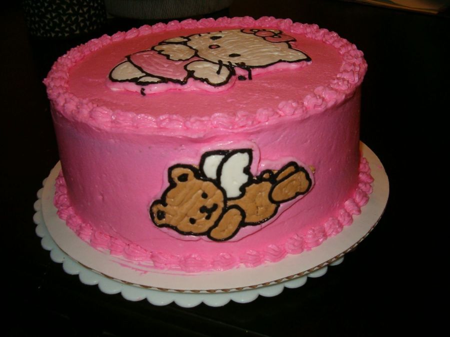 Hello Kitty Side View - CakeCentral.com