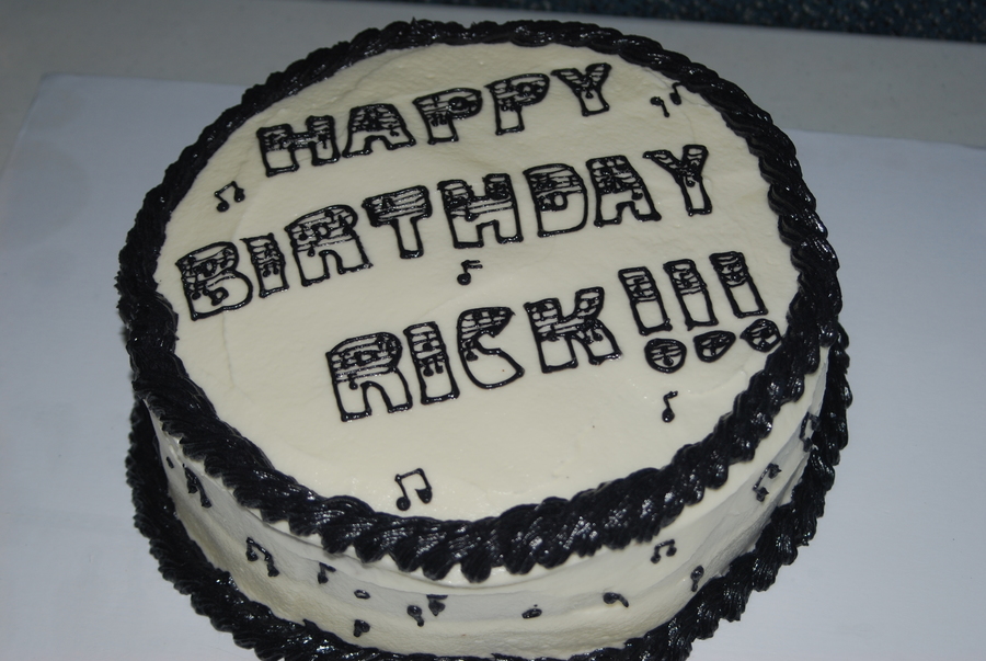 Happy Birthday Rick - CakeCentral.com
