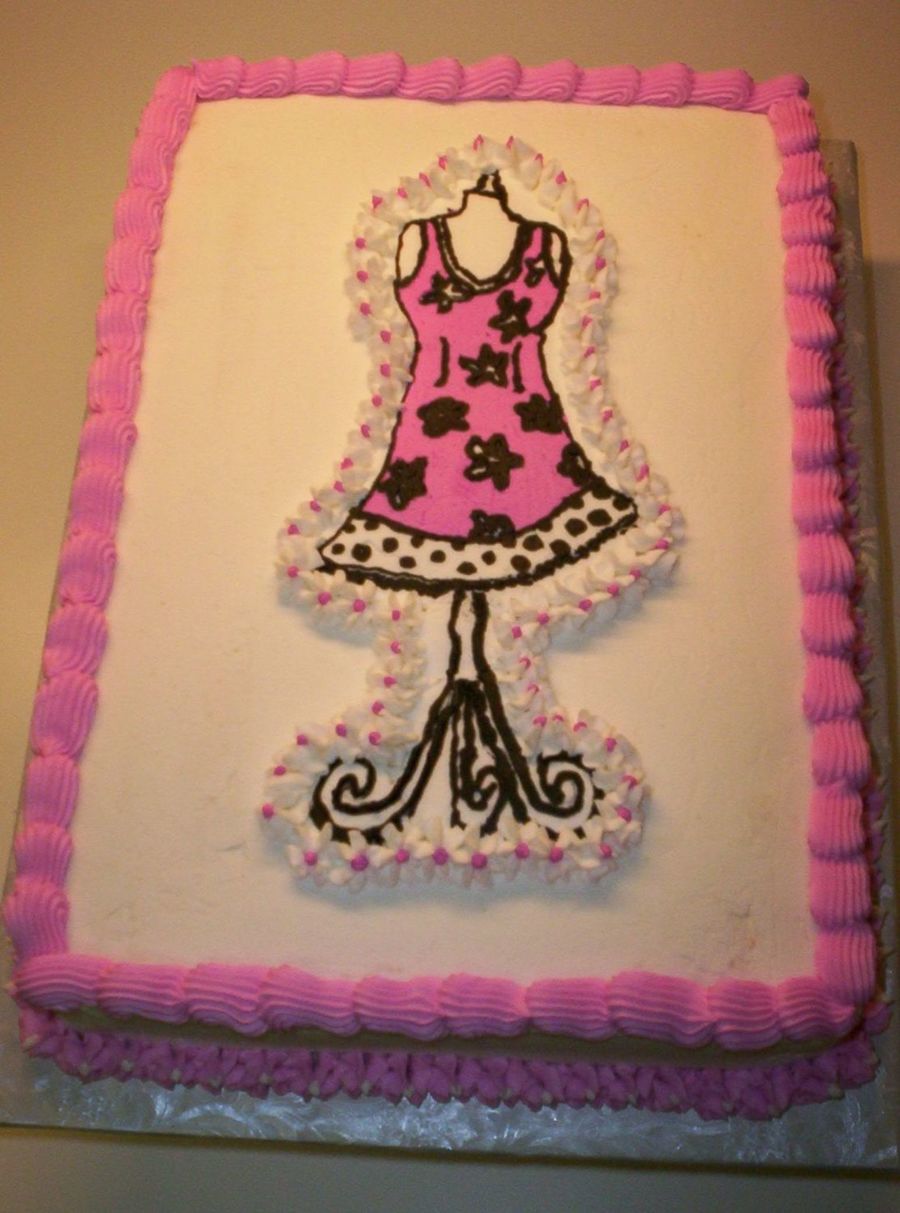 First Buttercream Flip Cake - CakeCentral.com