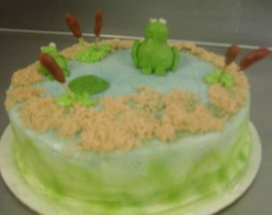 Frog Cake - CakeCentral.com
