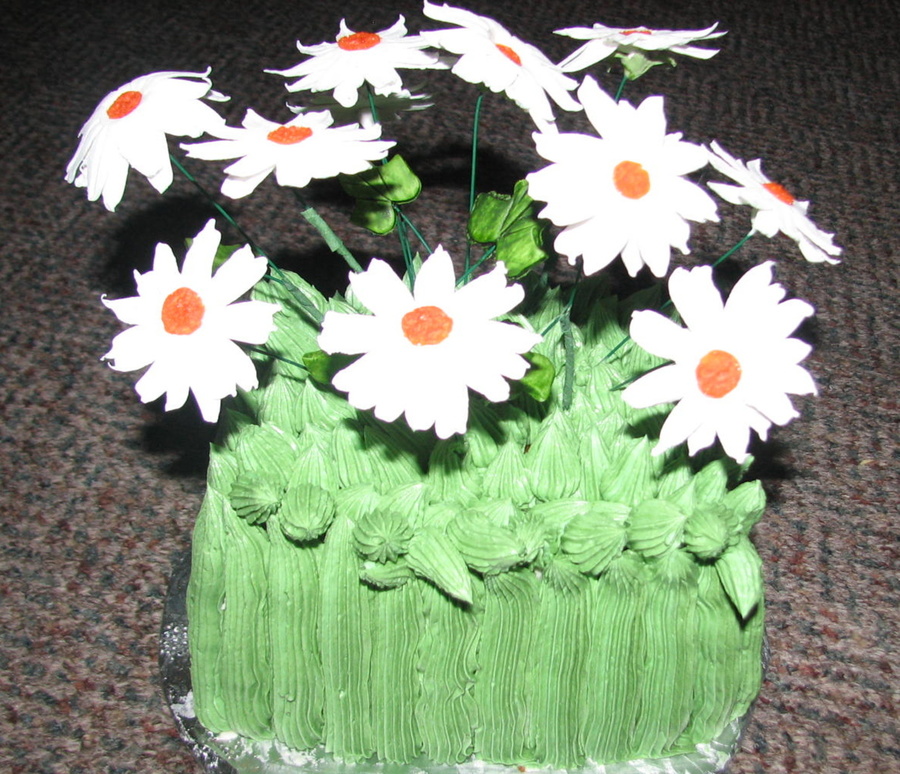 Flower Basket - CakeCentral.com