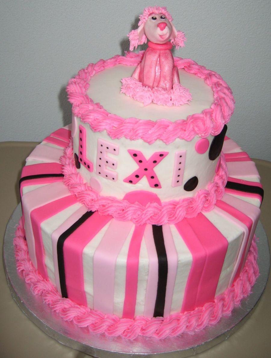 Pink Poodle - CakeCentral.com